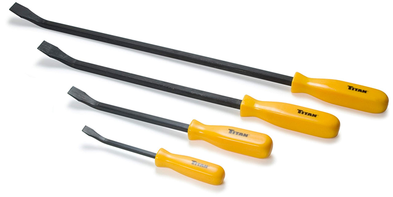 Titan Tools 4pc Pry Bar Set (17101) | JB Tools