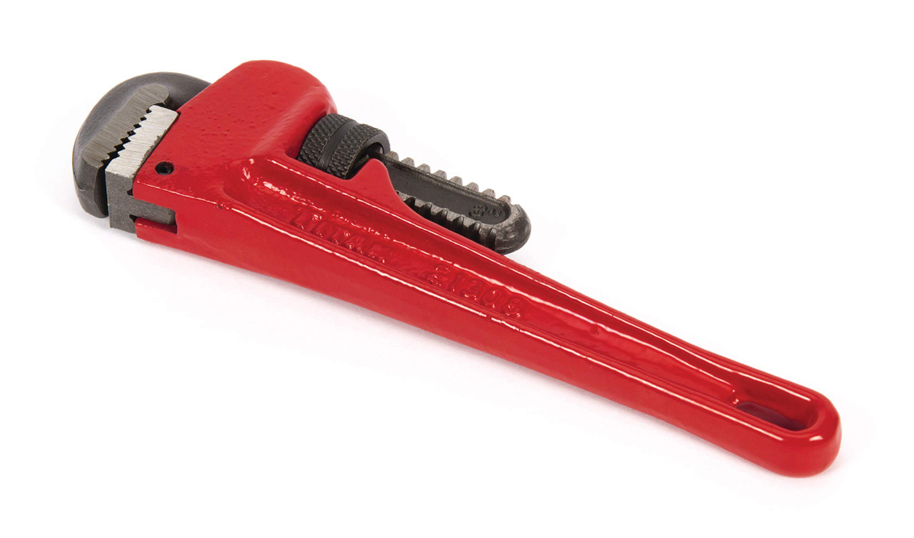 Titan Tools 8" Heavy-Duty Straight Pipe Wrench (21308) | JB Tools