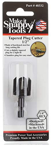 Snappy Tools Plug Cutter, 1/2" (40332) | JB Tools