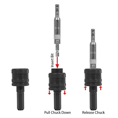 Snappy Tools Standard Quick Chuck Drill Bits (40011) | JB Tools