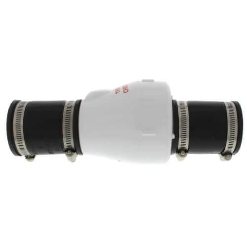 Zoeller 1.5 In. Inlet 40 Psi 130 Deg Quiet Union Check Valve W/ Clamps ...
