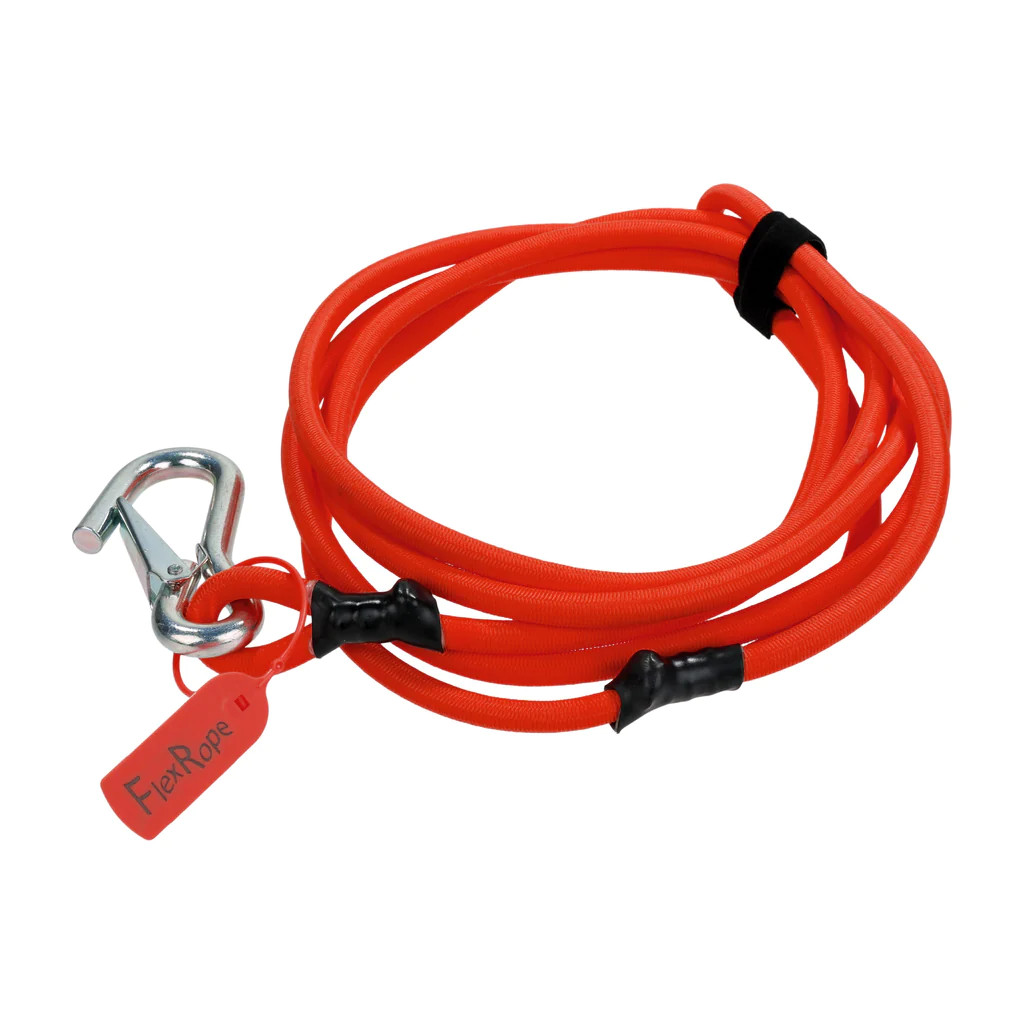 Seabolt FlexRope Boat Rope For Tie Off 10’ Spring Damping Red (FLXRP ...