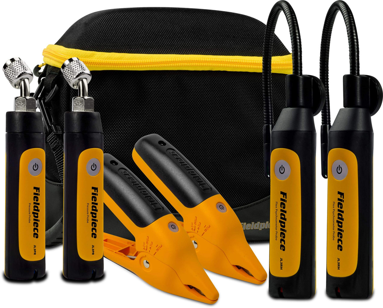 Fieldpiece HVACR Charge And Air Kit, Yellow (JL3KH6) | JB Tools