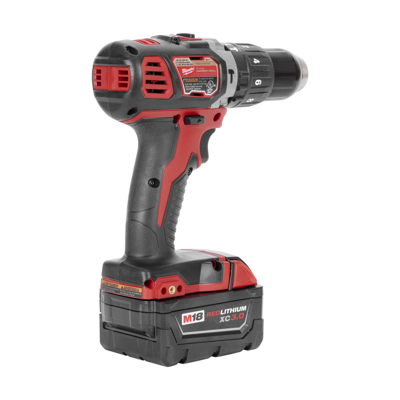 Milwaukee Power Tool Combo Kit 4 Tools 2 Batteries Charger Tool Bag ...