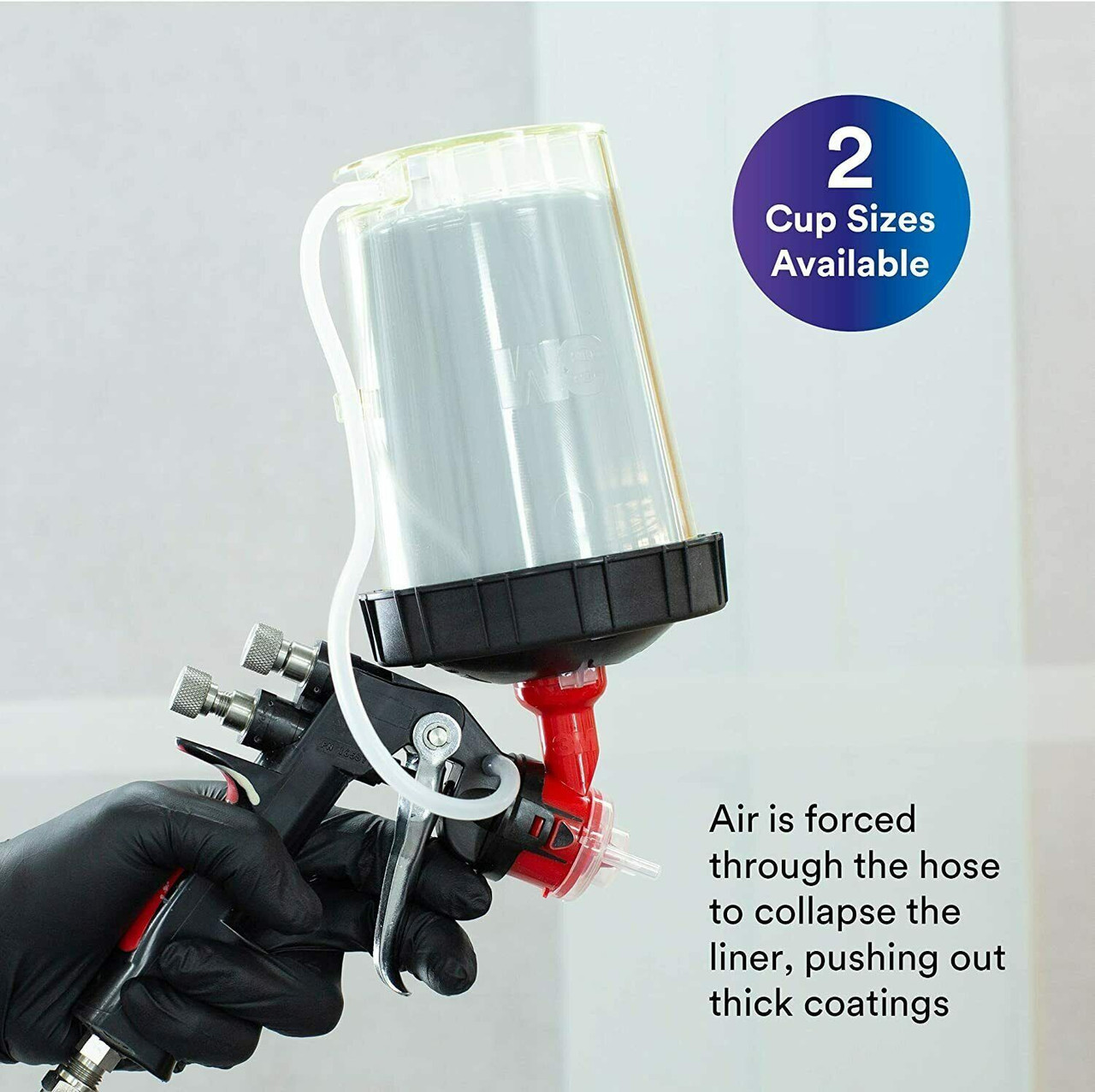 Fuji Spray High Output Cup - Large 3M Pps - 2.0 Series For Spray Gun ...