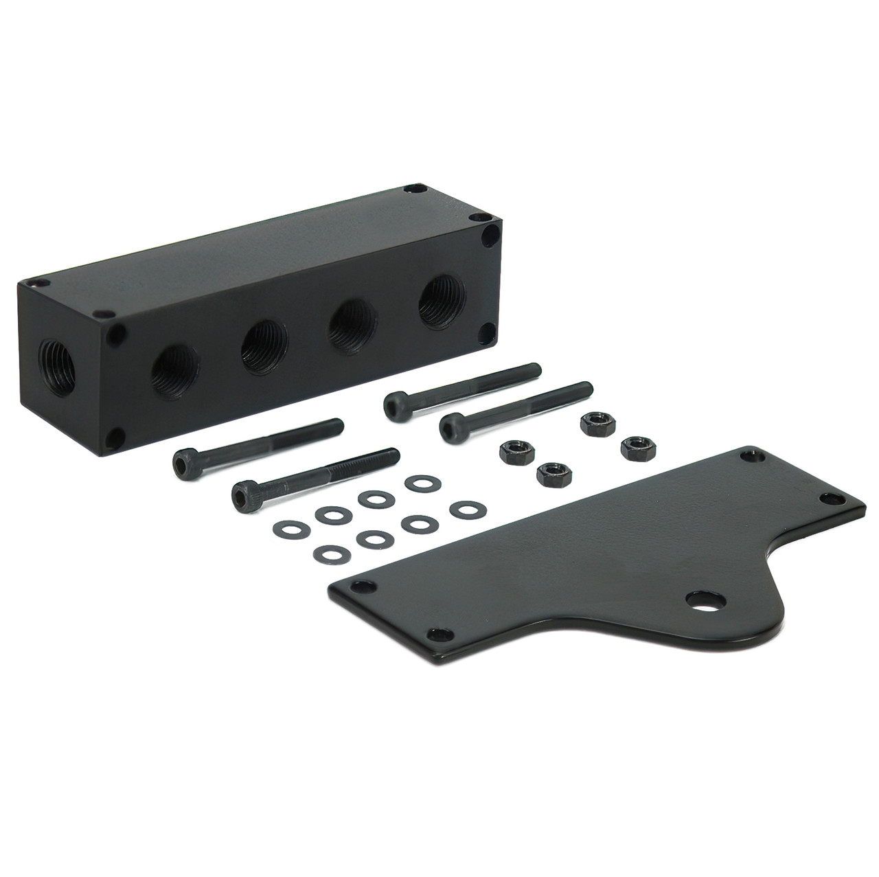 VIAIR 6-Port Manifold with Bracket 1/4 NPT (92820) | JB Tools