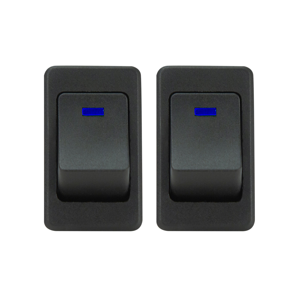 VIAIR Blue LED Rocker Switch No-Logo 35A 12V (90124) | JB Tools