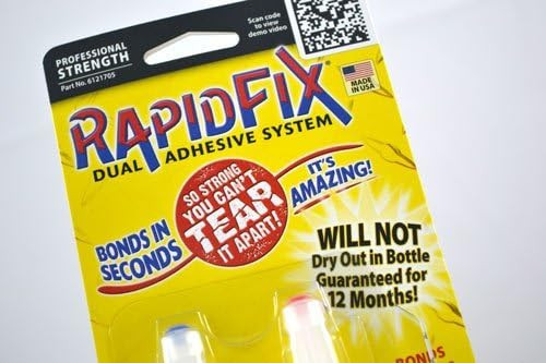 RapidFix 10Ml Dual Adhesive Automotive Blister Pack (6121705) | JB Tools