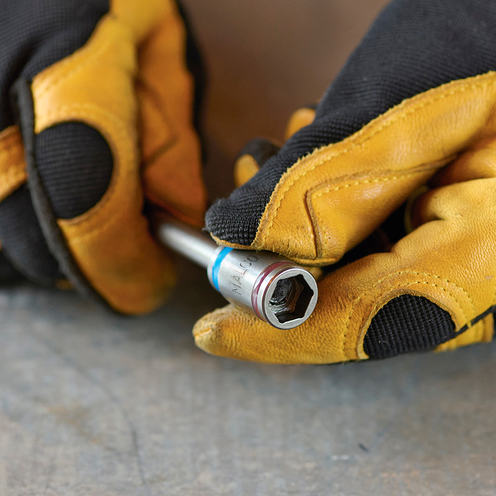 Malco Tools C-Rhex& Cleanable,Reversible Magnetic Hex Drivers 3/8" & 7/ ...