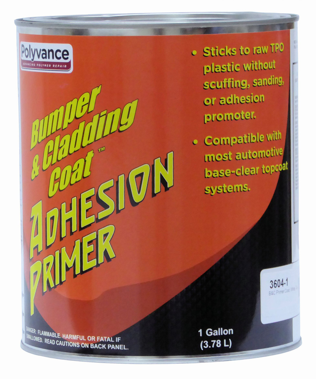 Polyvance Bumper And Cladding Coat Adhesion Primer, White, Gallon ...