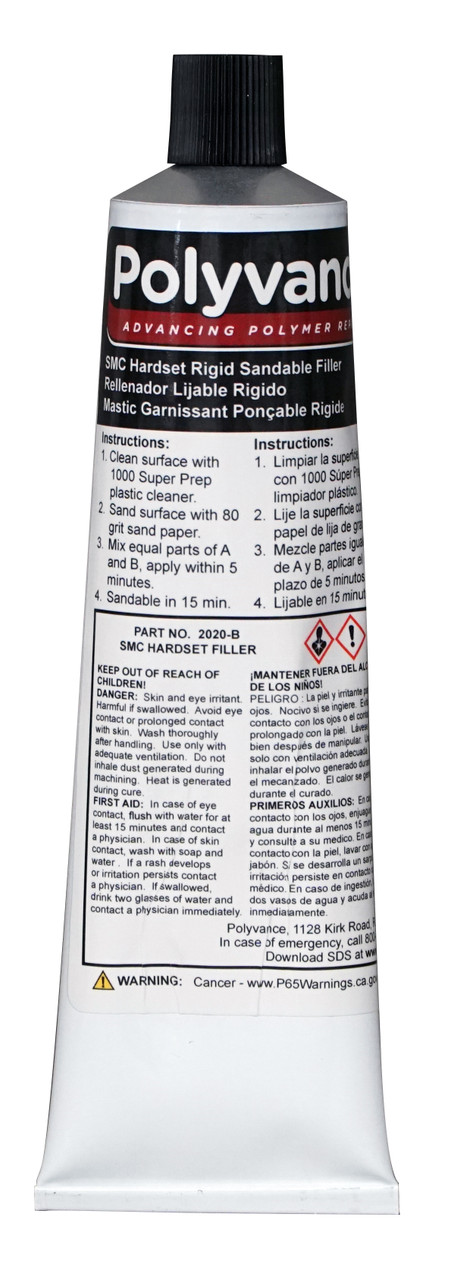 Polyvance Smc Hardset Epoxy Resin, Tube (2020-TB) | JB Tools