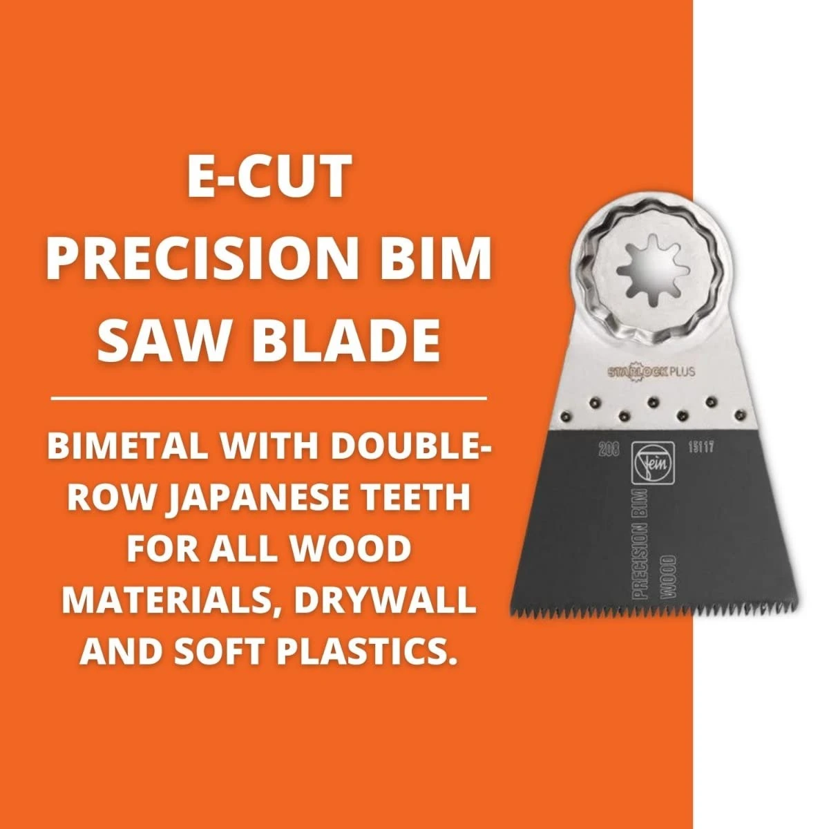 Fein E-Cut Precision BiM Extra-Wide Blade 10-Pack (63502208290) | JB Tools