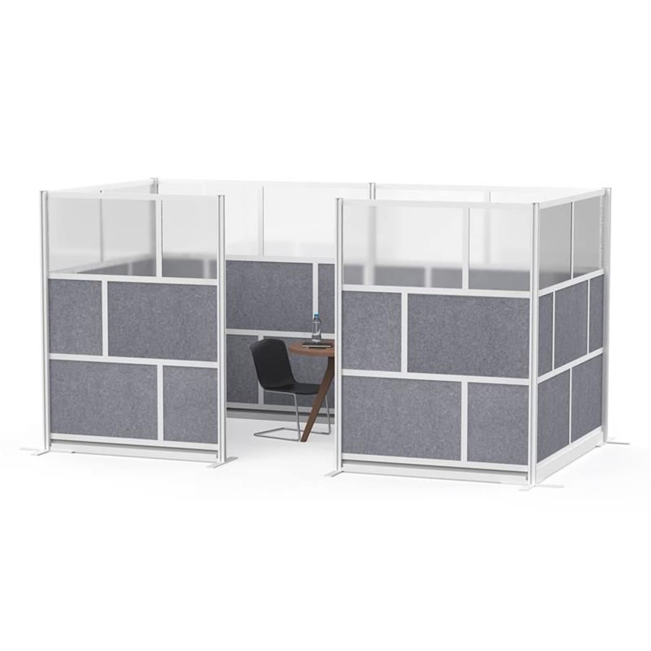 Luxor Workspaces Room Divider Wall System - 70" X 70" Add-On Wall (MW ...