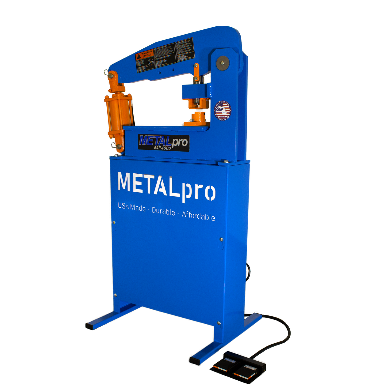 METALPro 40 Ton Ironworker, 110/120V 1Ph (MP4000) | JB Tools