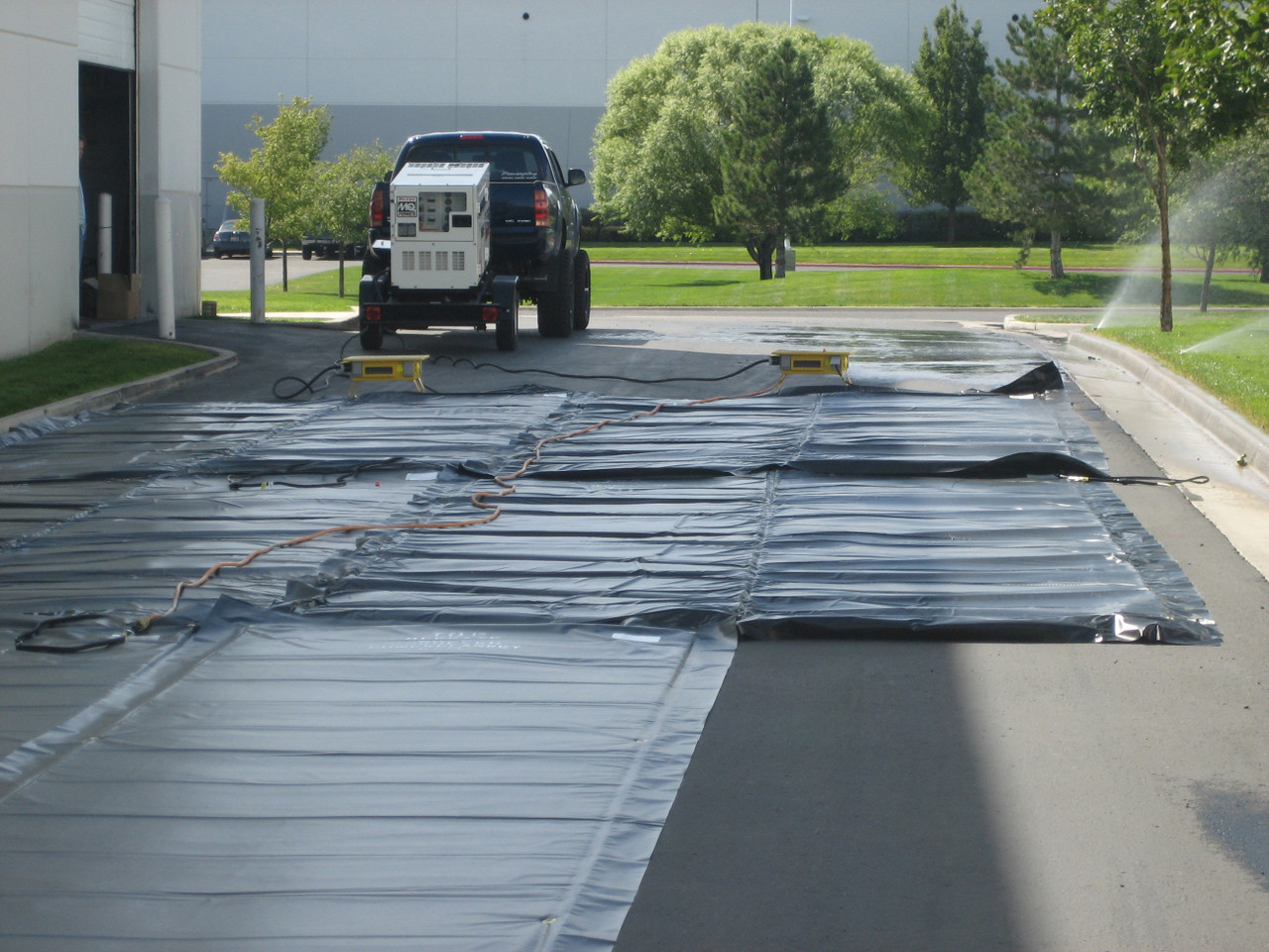 Powerblanket Heated Concrete Blanket, 3'X4' Heated, 4'X5' Finished ...