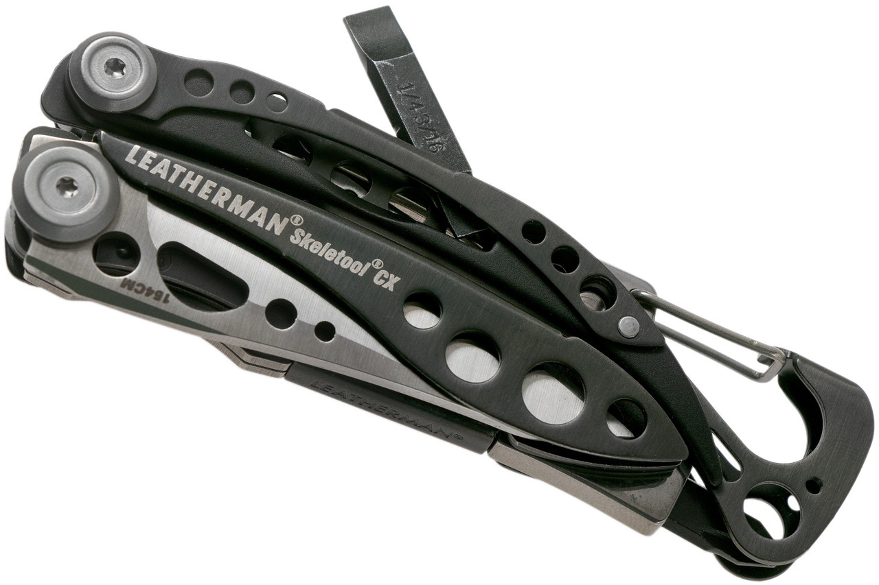 Leatherman Multi Tool Plier 7 Tools 4 Closed Lg 6 Open Lg Black 830950 JB Tools