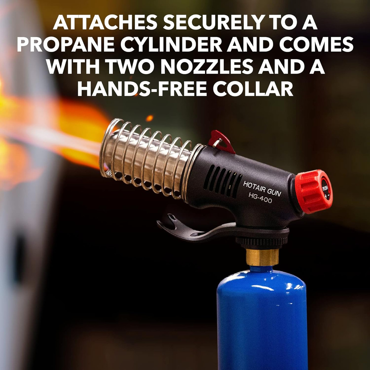 Solder It Propane Torch Head Heat Gun Tool W/ Igniter & Spreader Nozzle ...