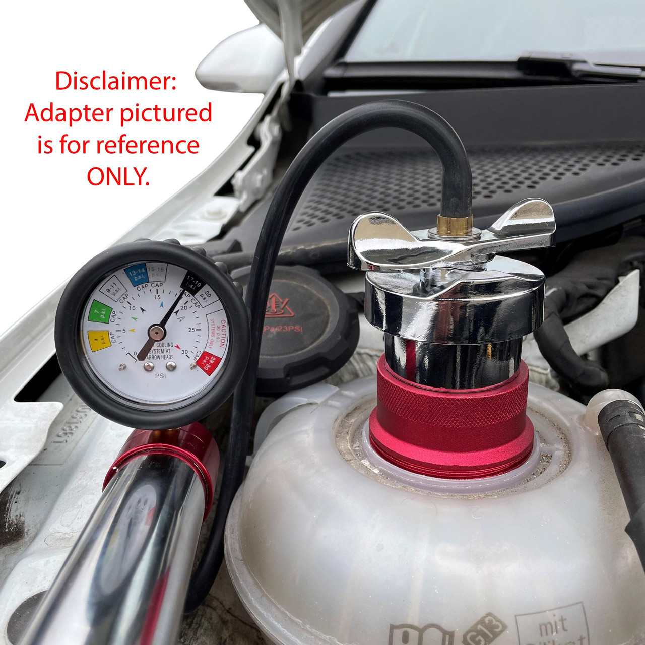 CTA Tools Radiator Pressure Tester Adapter Kit, 6 Pc - Usa/Asian (7058 ...