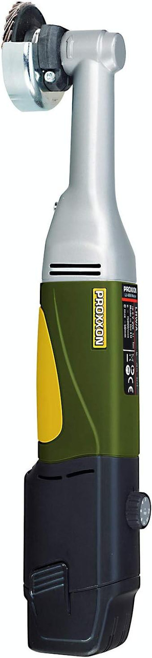 Proxxon Cordless Long Neck Angle Grinder Lhw/A - Set (39815) | JB Tools