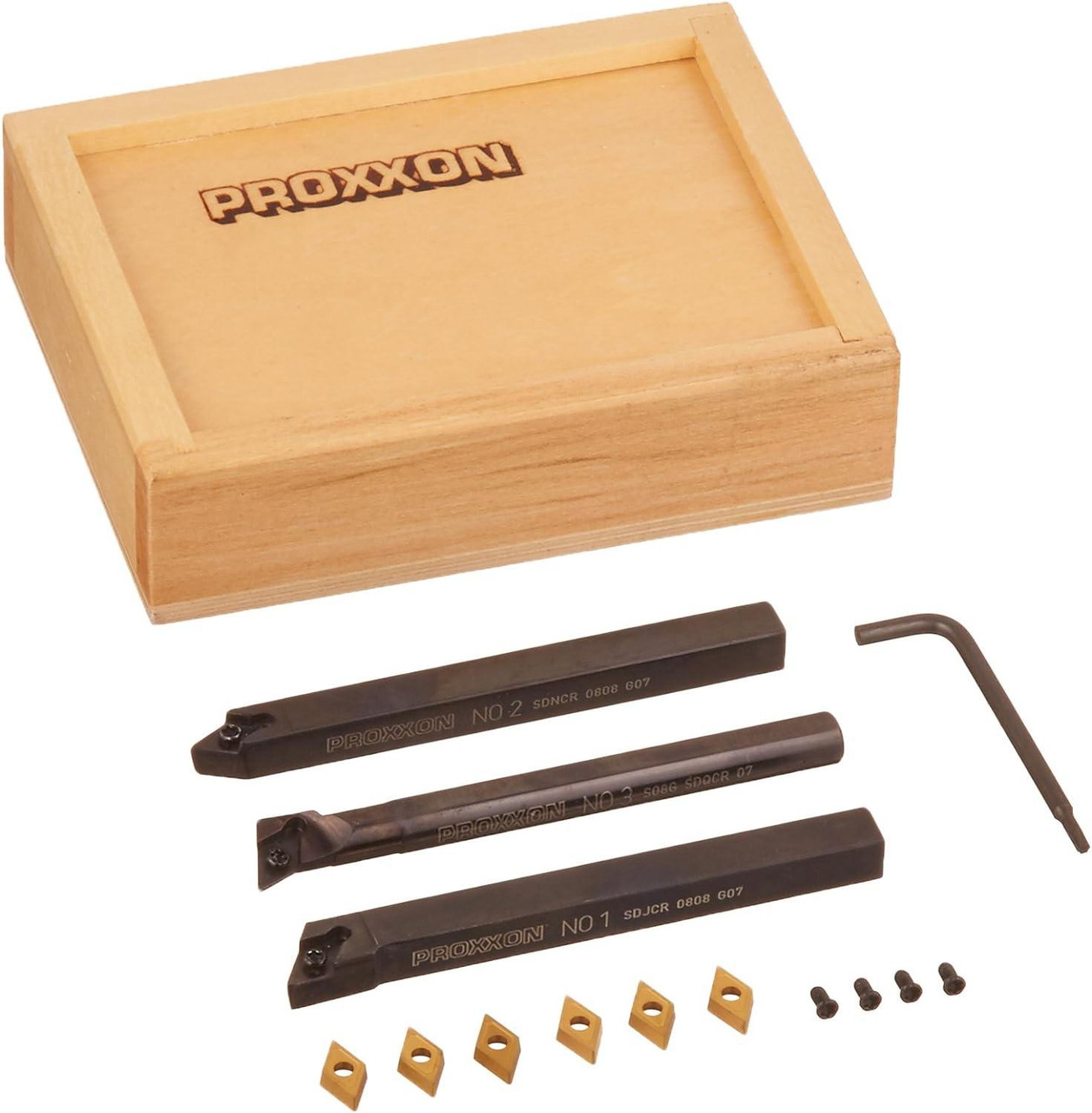 Proxxon Cutter Set W/Tungsten Inserts For Pd 230/E & Pd 400, 8 X 8 X ...