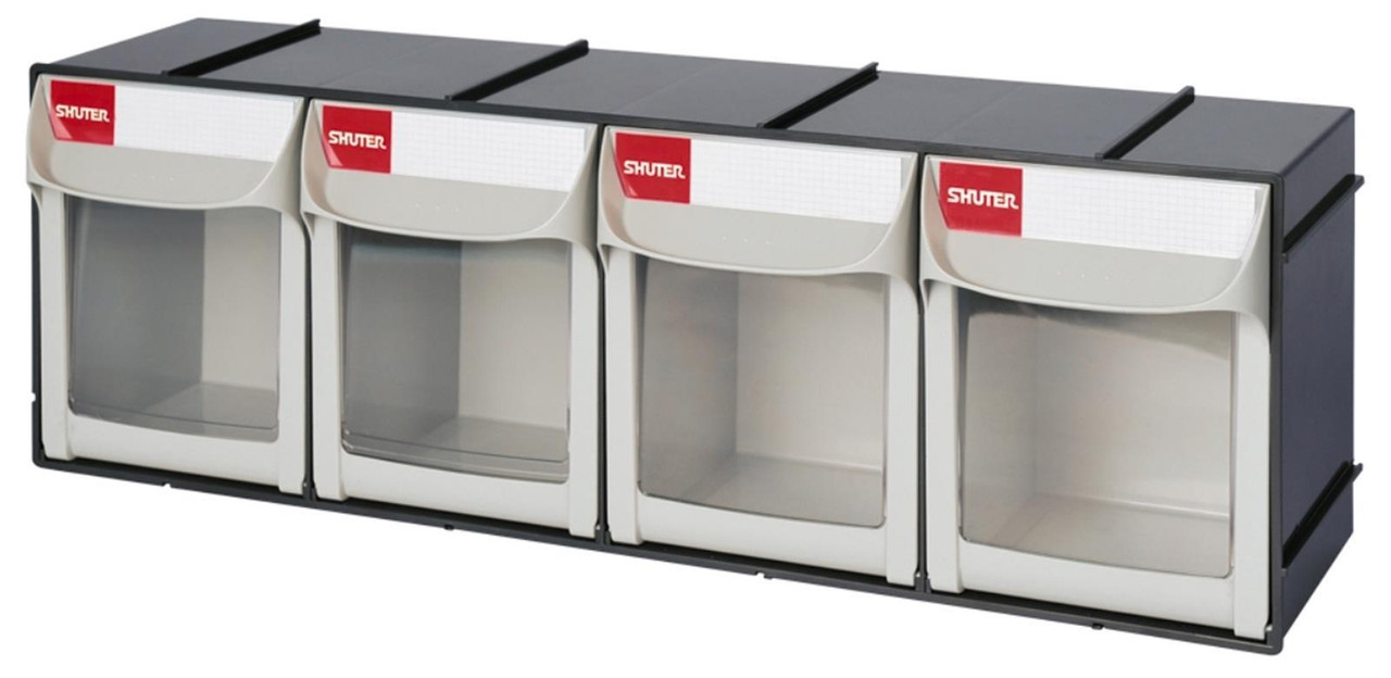 Shopsol Flip Out Part Storage Bins - 4 Compartment (Fo-604) (1010020 ...