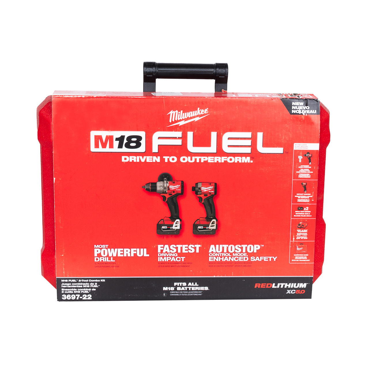 Milwaukee 3697-22 M18 FUEL 2-Tool Combo Kit | JB Tools
