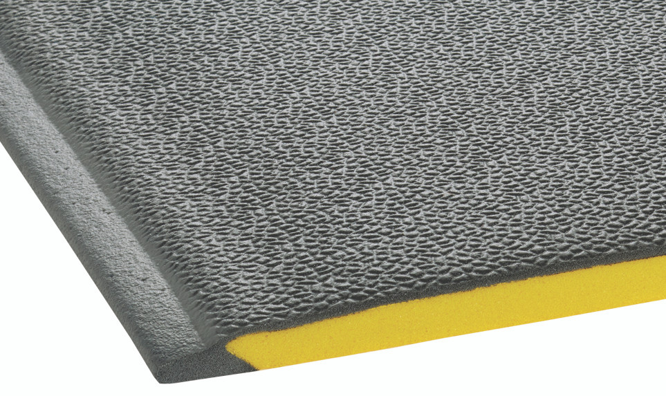 Crown Mats Wear-Bond Tuff-Spun Pebble-Surface 2'x3' Gray (WB 0023GP)