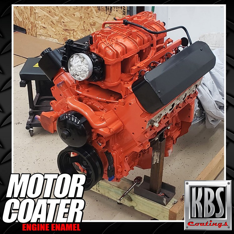 KBS Coatings Motor Coater Engine Paint Kit | JB Tools