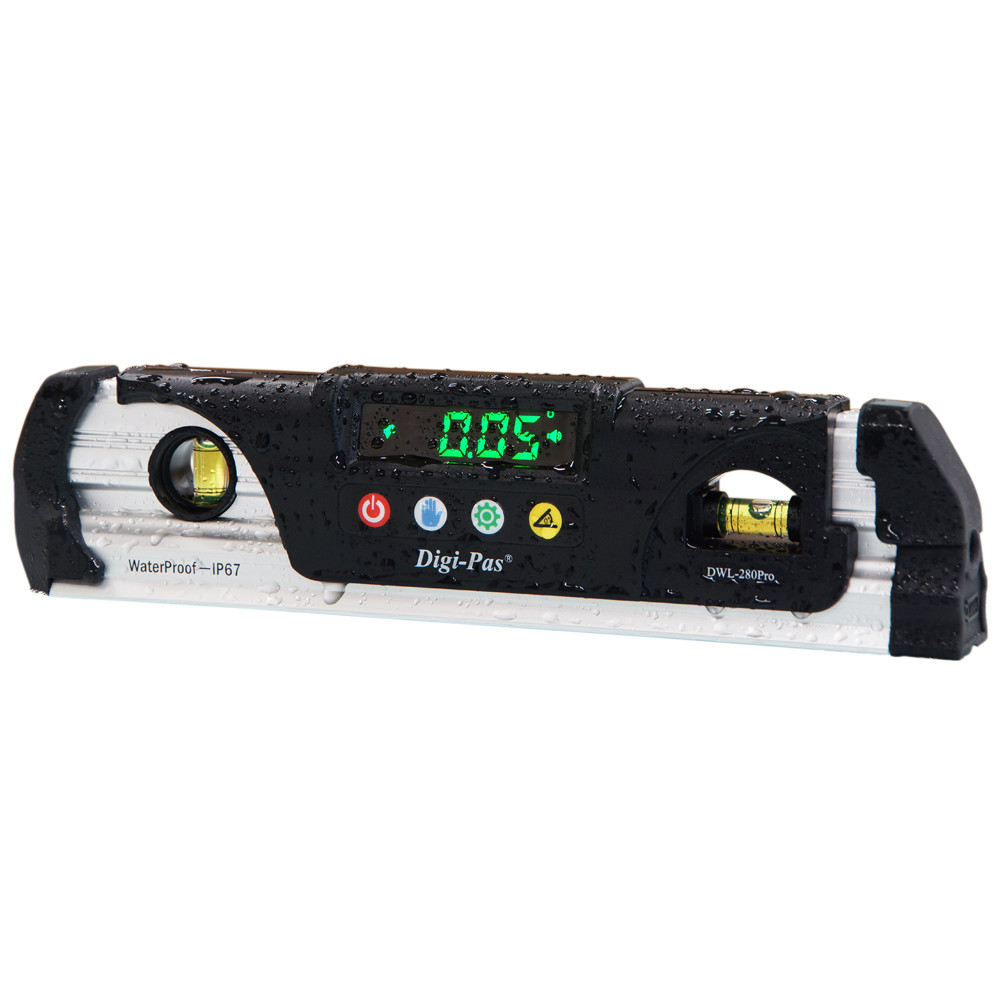Digi-Pas Waterproof Digital Torpedo Level DWL280PRO with IP67 ...