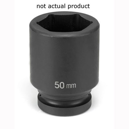 Grey Pneumatic 1" Drive x 55mm Deep Socket (4055MD) | JB Tools