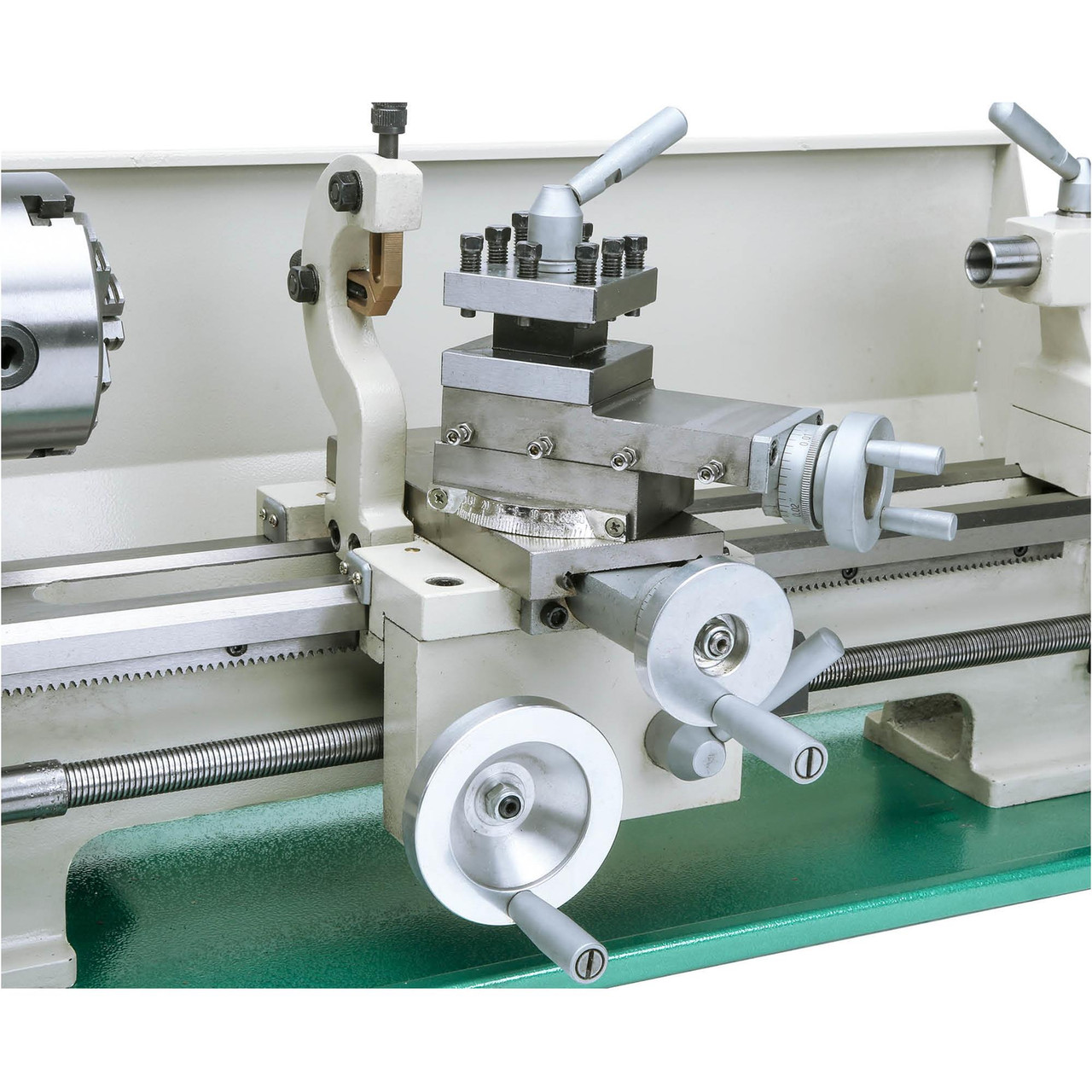 Grizzly Industrial 8" x 16" Benchtop Lathe (G0768) | JB Tools