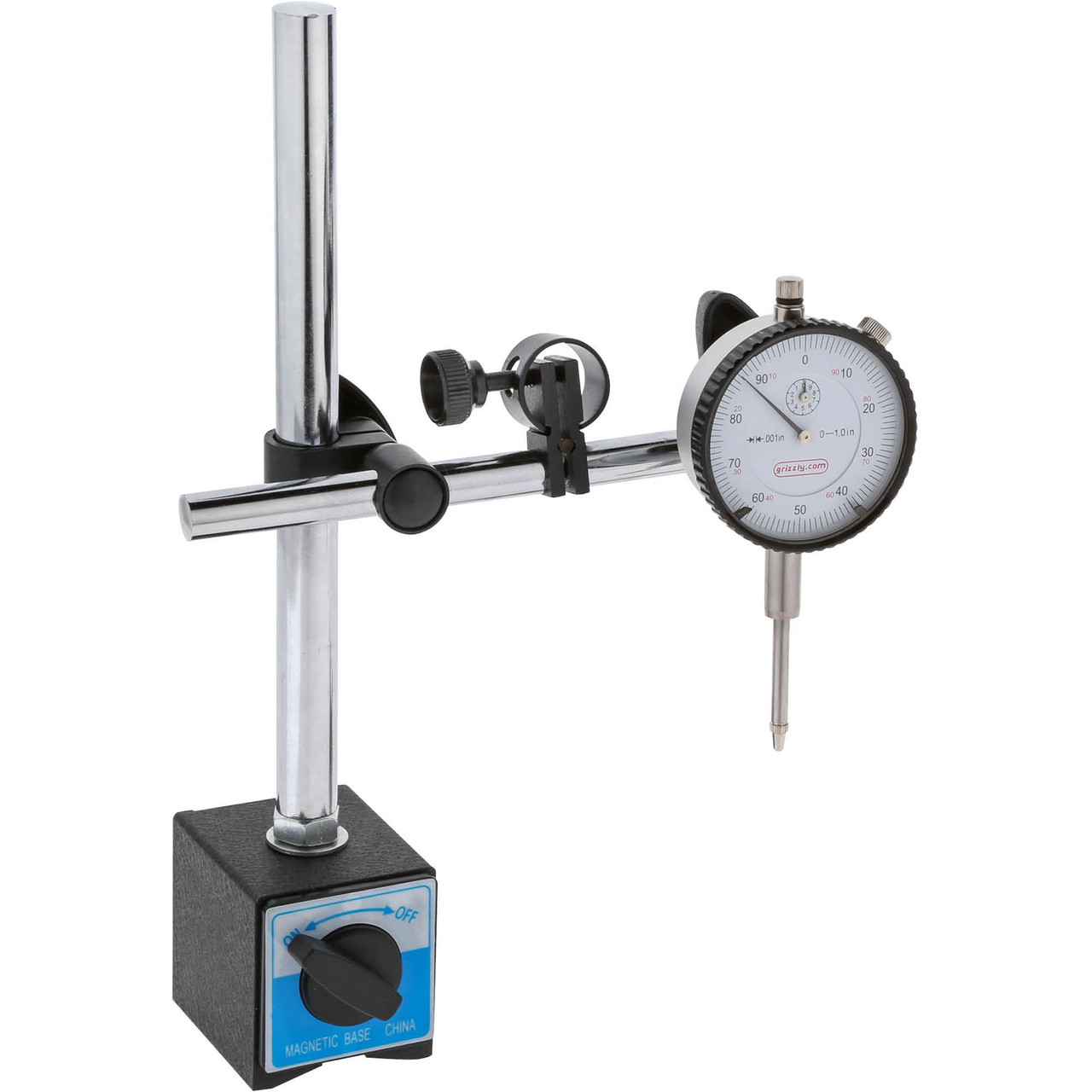 Grizzly Industrial Magnetic Base Combo Pk. (H3022) | JB Tools