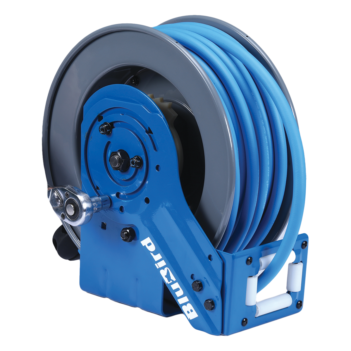 BluBird Dual-Arm Air Hose Reel 1/2" x 50' (BBRDA1250-AIO) | JB Tools