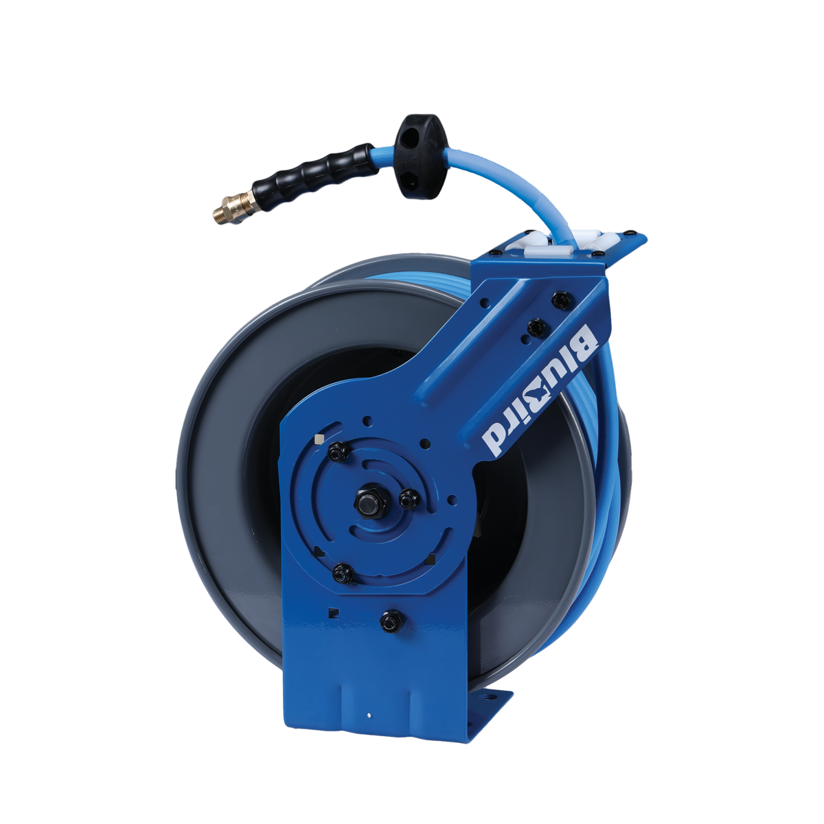 BluBird Dual-Arm Air Hose Reel 1/2" x 50' (BBRDA1250-AIO) | JB Tools