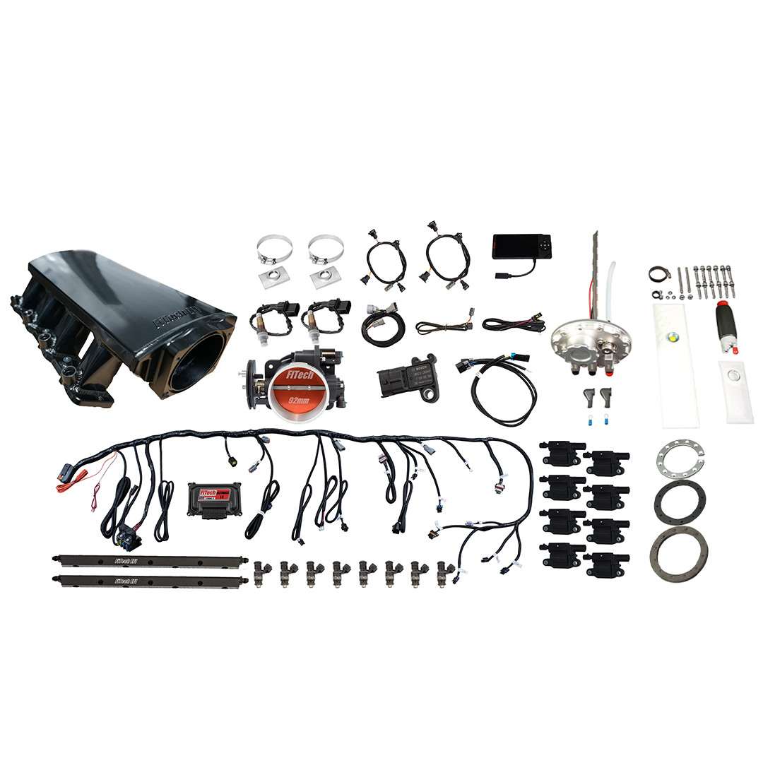 FiTech LS 500HP EFI LS3 Returnless Kit w/Coil & LED (79812) | JB Tools