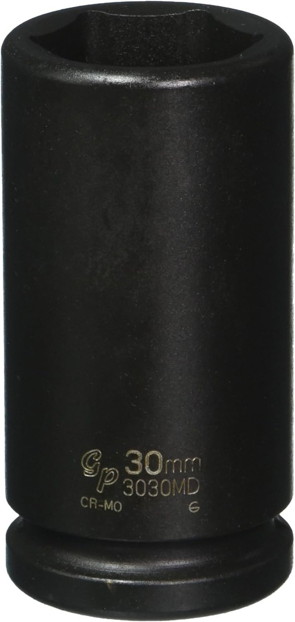 Grey Pneumatic 3/4" Drive x 30mm Deep Socket (3030MD) | JB Tools