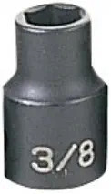 Grey Pneumatic 3/8" Drive x 3/8" Standard Socket (1012R) | JB Tools
