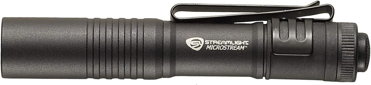 Streamlight 66318 MicroStream Black with White LED Flashlight | JB Tools
