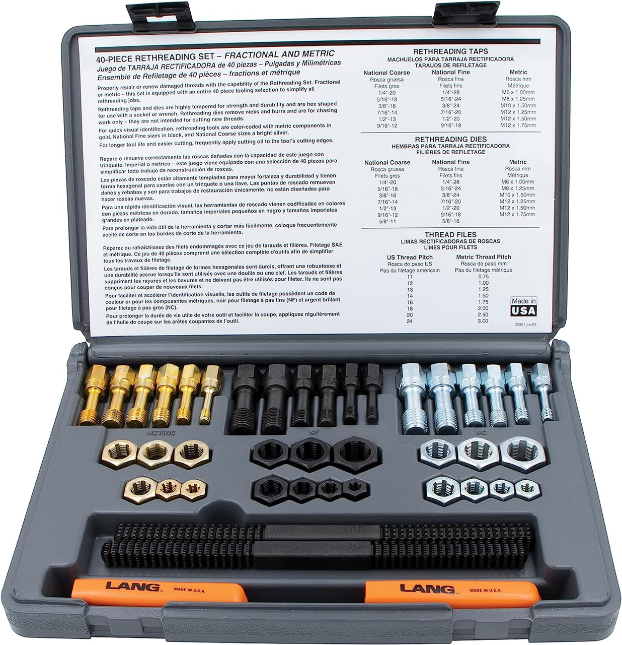 Kastar 972 40 piece Thread Restorer Set | JB Tools Kastar 972 40 piece Thread Restorer Set | JB Tools