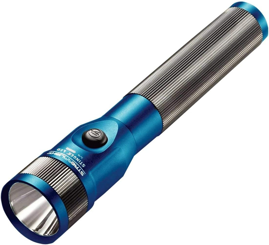 Streamlight Stinger LED Blue Flashlight (75611) | JB Tools