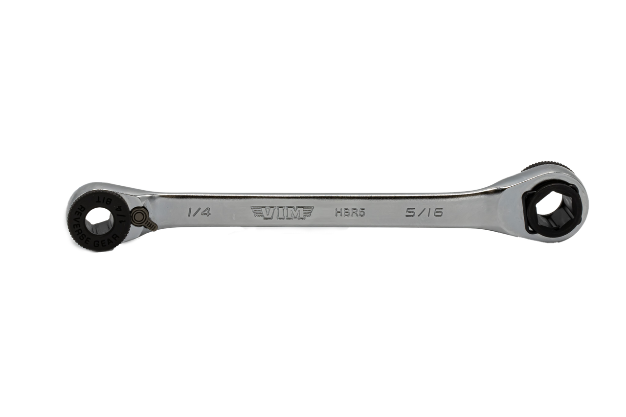 VIM Tools 1/4" Square Drive Bit Ratchet Wrench (HBR5) | JB Tools