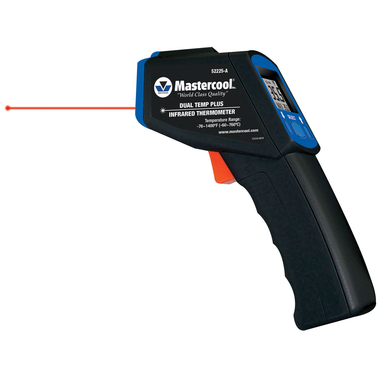Mastercool 52225-A-SP Dual Temp Infrared Thermometer / Immersion Probe ...