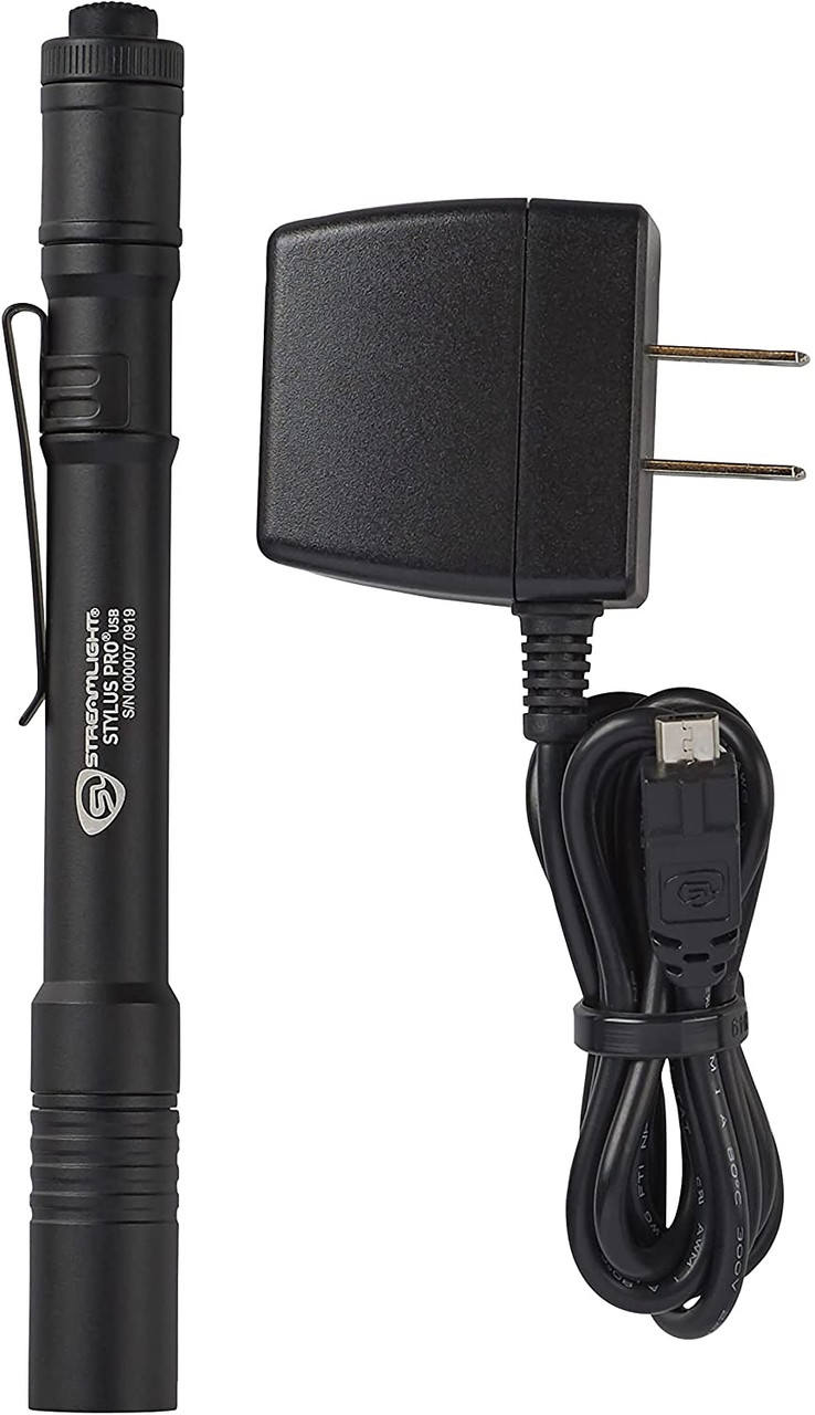 Streamlight Stylus Pro USB Penlight with Adapter (66133) | JB Tools