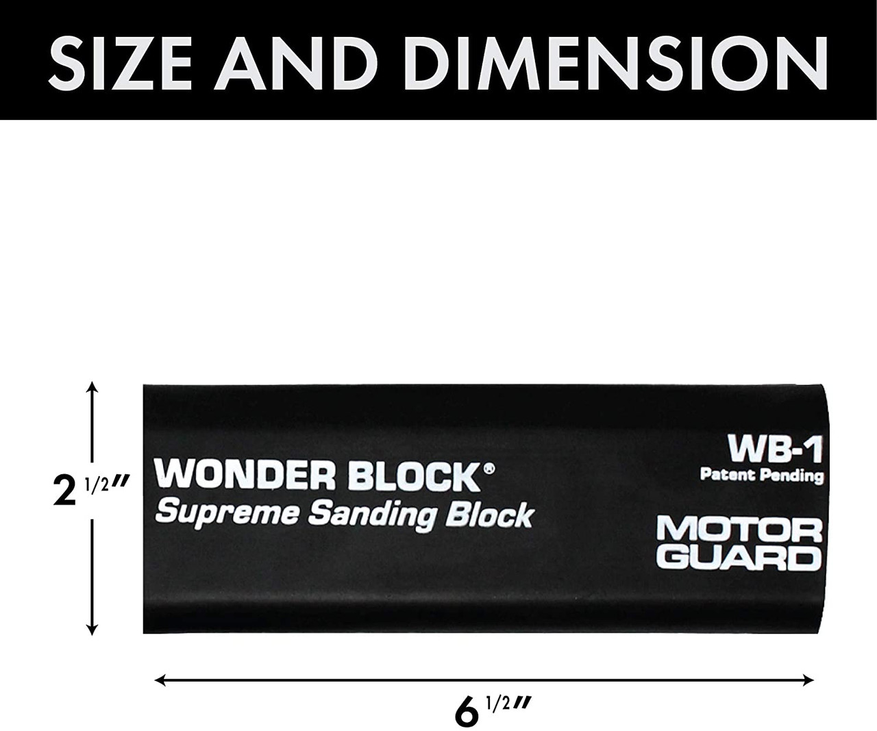 Motor Guard Ultimate Grip Wonder Sanding Block (WB1) | JB Tools