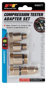 Performance Tool W80577 Compression Tester Spark Plug | JB Tool Sales