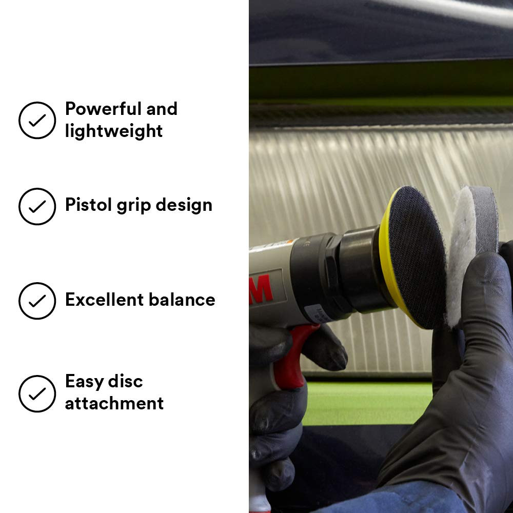 3M 28353 3M Random Orbital Pistol Grip Sander, 3 in 1/8 in Orbit | JB Tools