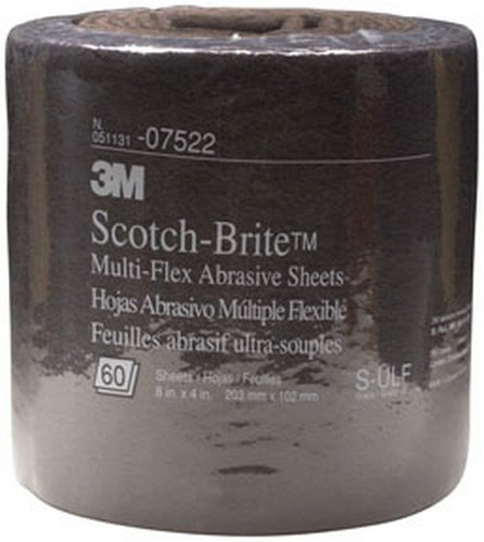 3M 8" x 20' Ultra Fine Multi-Flex Abrasive Roll (7522) | JB Tools