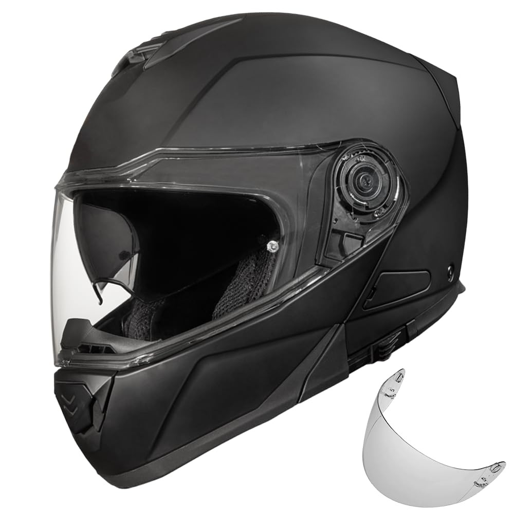Daytona Helmets Glide Modular Motorcycle Helmet With Visor MG1 B XL Daytona Helmets Glide Modular Motorcycle Helmet With Visor MG1 B XL