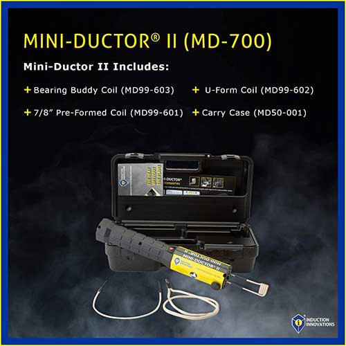 Induction Innovations MD-700 Mini-Ductor II Magnetic Induction Heater ...