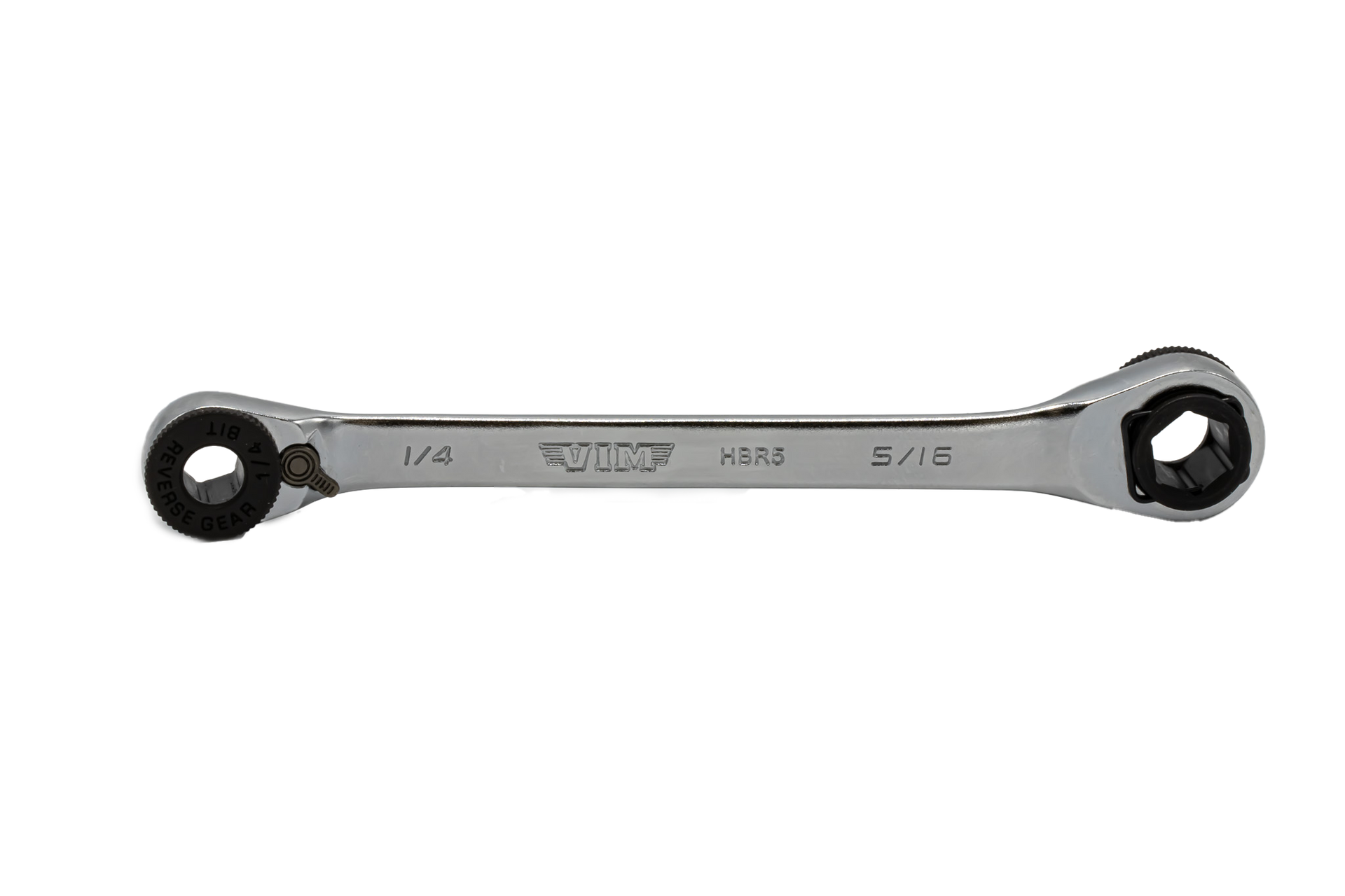 VIM Tools 1/4" Square Drive Bit Ratchet Wrench (HBR5) | JB Tools